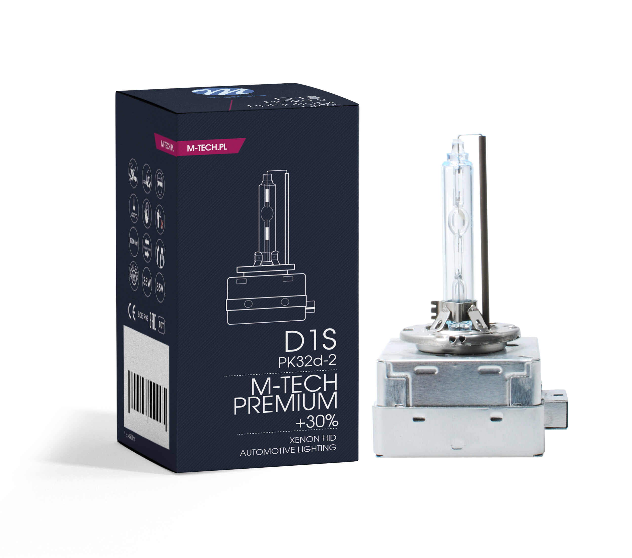 D1S M Tech Premium Xenon Pirn 4300K 35W D1S M Tech Premium Xenon Pirn 4300K 35W