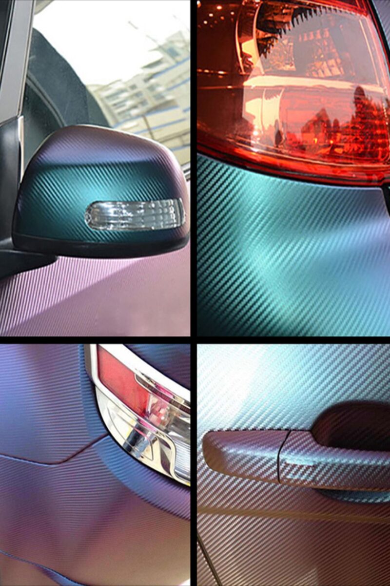 3D carbon kleebis - kameeleon | Lumo.ee